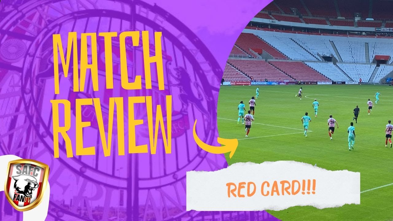MASS BRAWL | RED CARD |SUNDERLAND 1-1 REAL MALLORCA | MATCH REVIEW ...