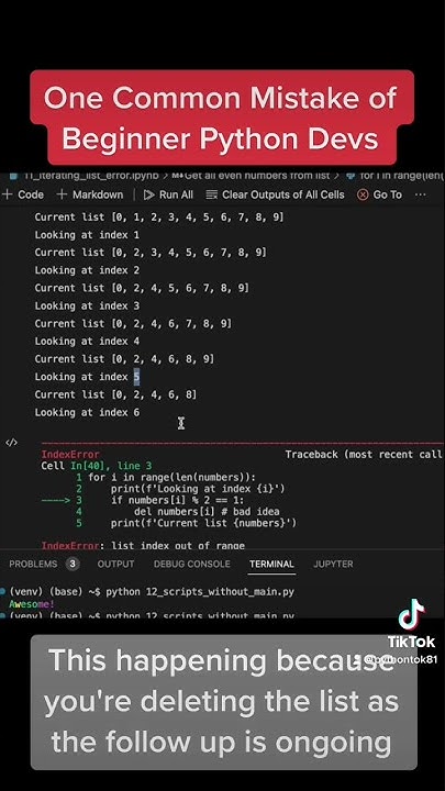 Common Mistake Of Beginner Python Devs Python Shorts Coding Pythonprogramming Programming
