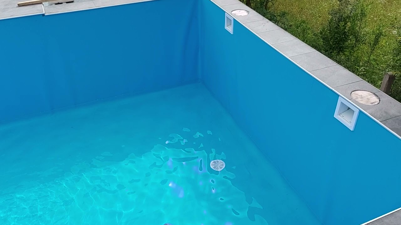 Hydro Raj Skimerski Bazen sa Pvc Liner folijom - YouTube