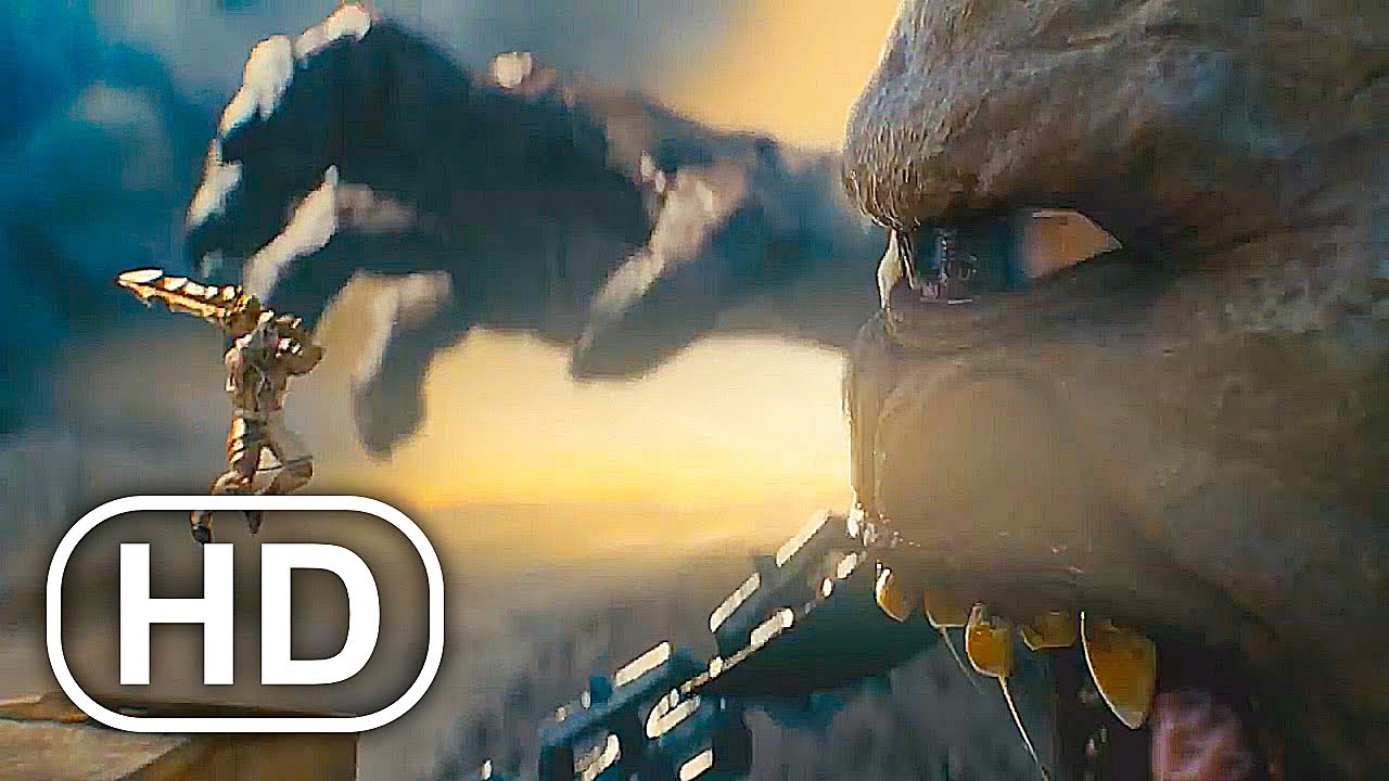 Giant Cyclops Monster Vs Spartan Army Fight Scene 4K ULTRA HD - GOD OF ...