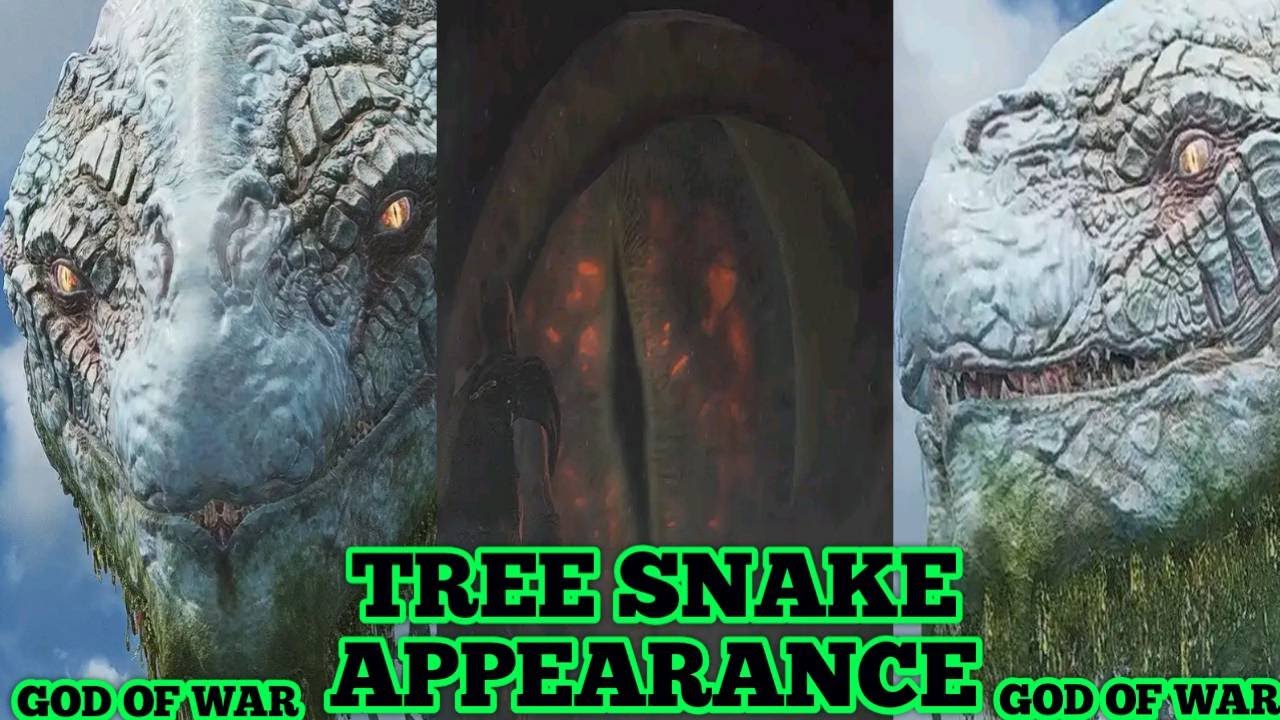 GOD OF WAR ( TREE SNAKE APPEREANCE ) - YouTube