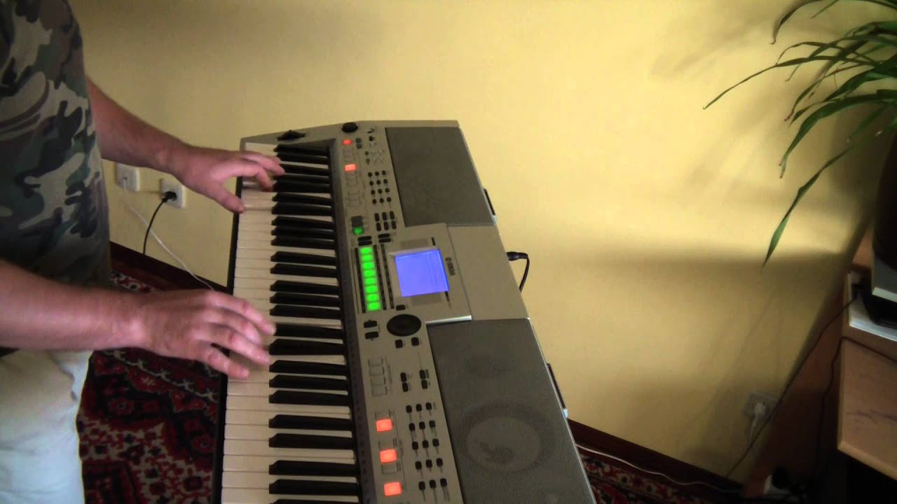 YAMAHA PSR S550 полька - YouTube