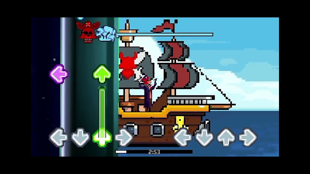 Lost at sea 1 hour (FNF v.s. FNAF) - YouTube