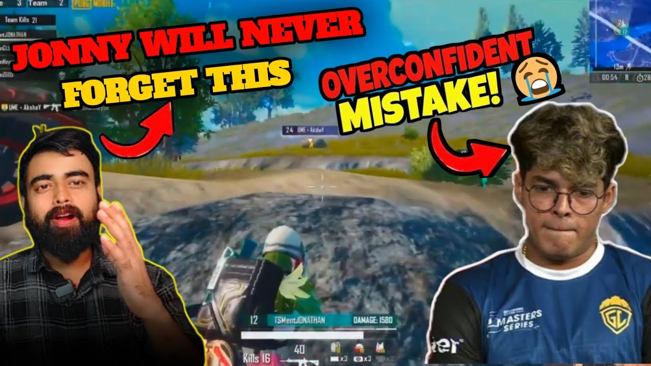 Jonathan Gaming Overconfident Mistake | Jonathan Best Moment | Pubg ...