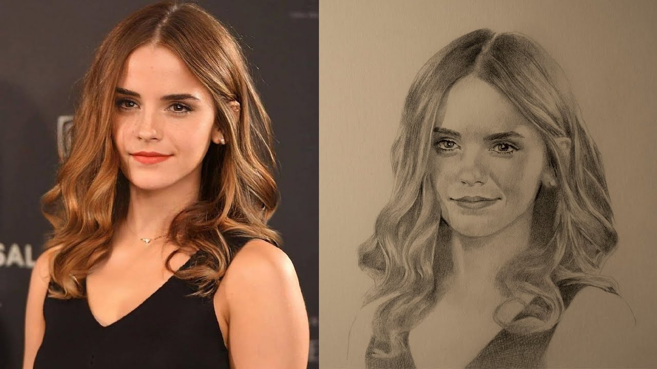 Draw with me - Emma Watson - YouTube