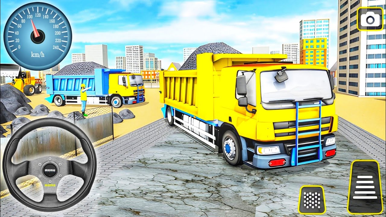 Grand City road construction game | Highway builder | Android gameplay ...