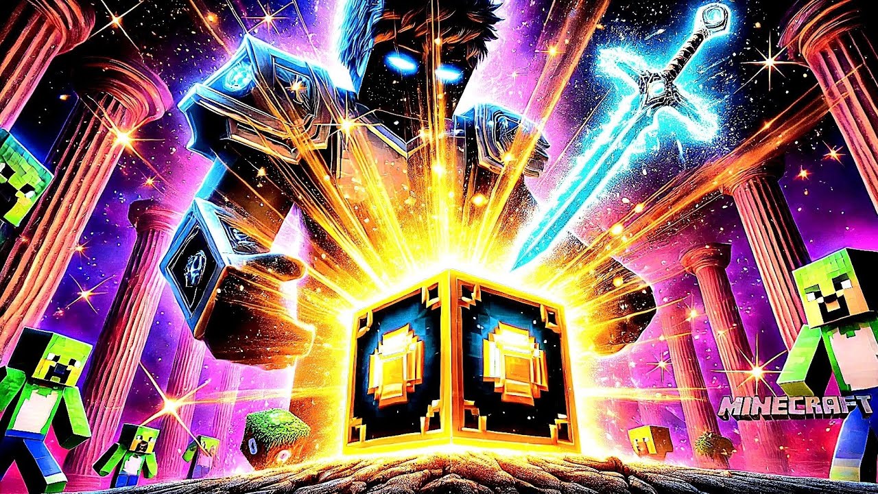 Minecraft Lucky Block Gives Legendary Items🥵🥵🥶🥶🥶 - YouTube