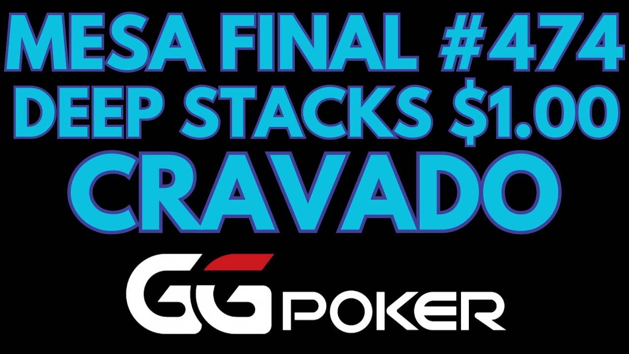MESA FINAL #474 - CRAVAMOS O DEEP STACKS $1.00 NA GGPOKER - YouTube
