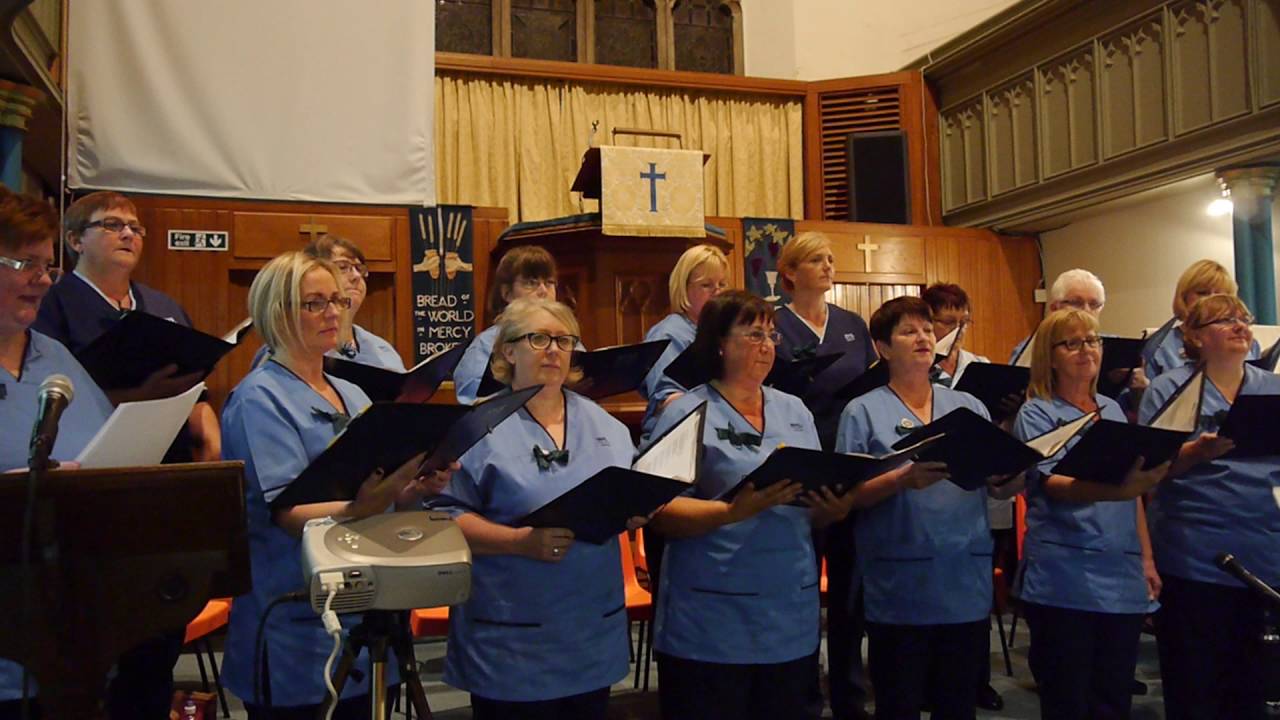 Forth Valley NHS Nurses Choir 3 singing at Airth Church Scottish ...