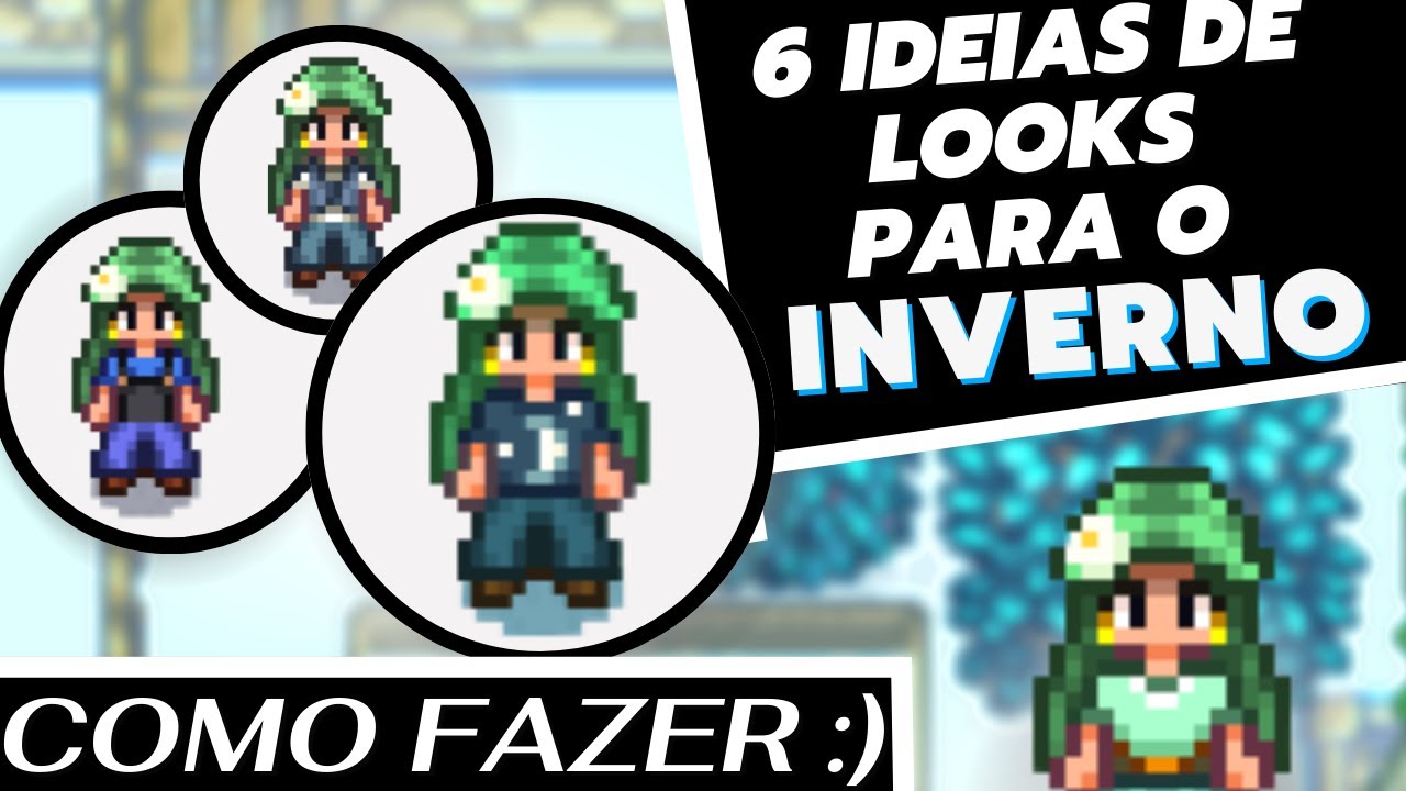 6 IDEIAS DE ROUPAS PARA O INVERNO - Stardew Valley - YouTube