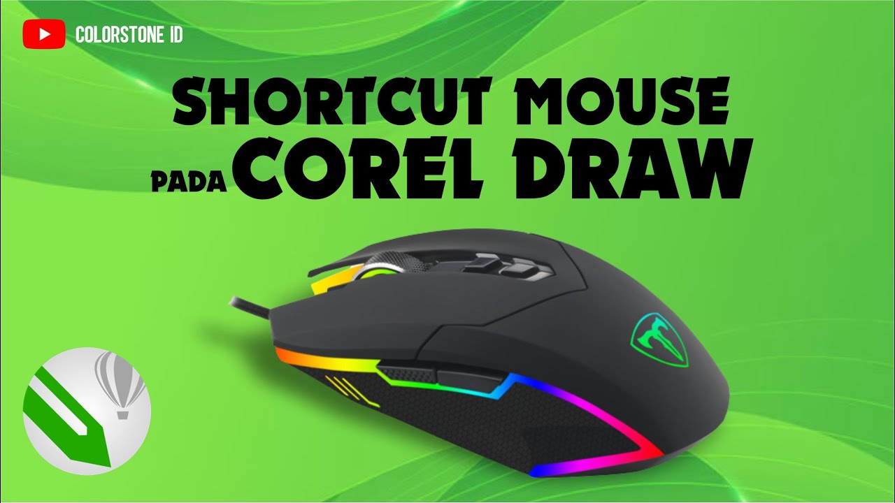 Shortcut Mouse Pada CorelDraw - YouTube