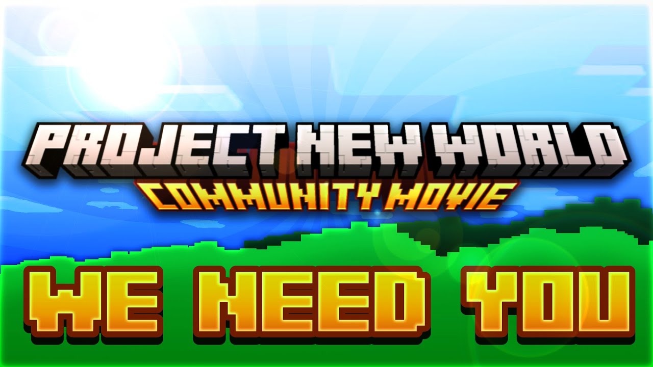 Minecraft Community Movie Project - YOU CAN CONTRIBUTE ! - YouTube