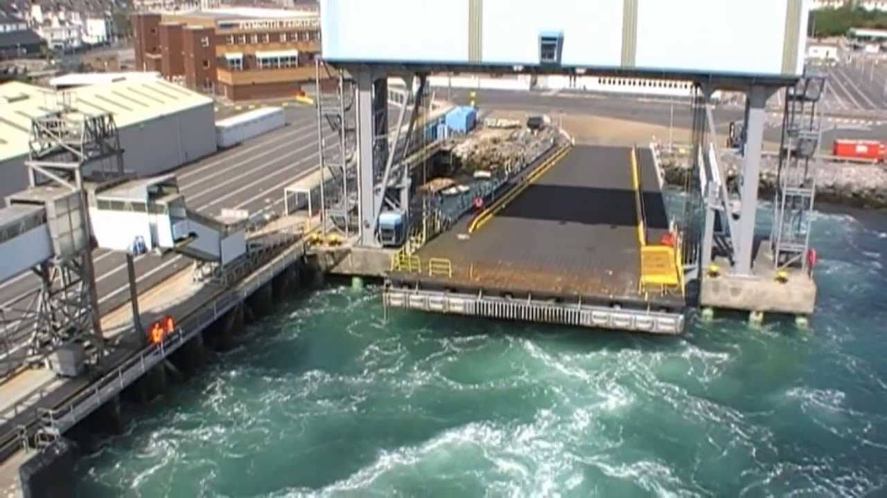 Brittany Ferries MV Pont Aven Departing Plymouth, Devon, UK Friday ...