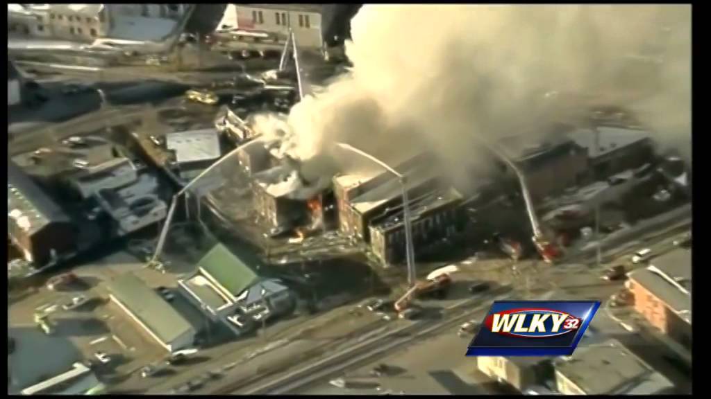 4 firefighters sent to hospital after building collapse - YouTube