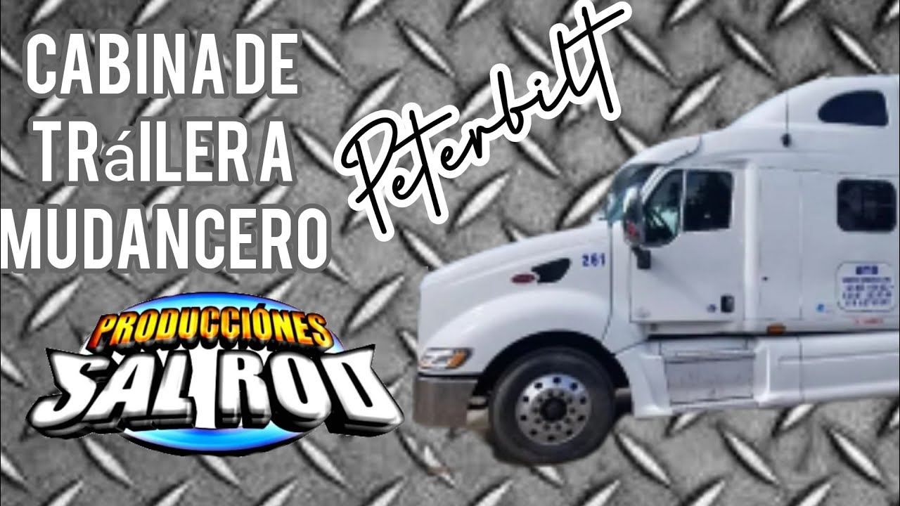 CABINA DE TRAILER 1/32 CONVERTIDA A CAMION MUDANCERO - YouTube