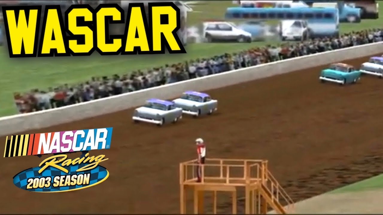 62MPH! WASCAR 1955 Expedition Race at Air Base Speedway Nr2003 GN55 Mod ...