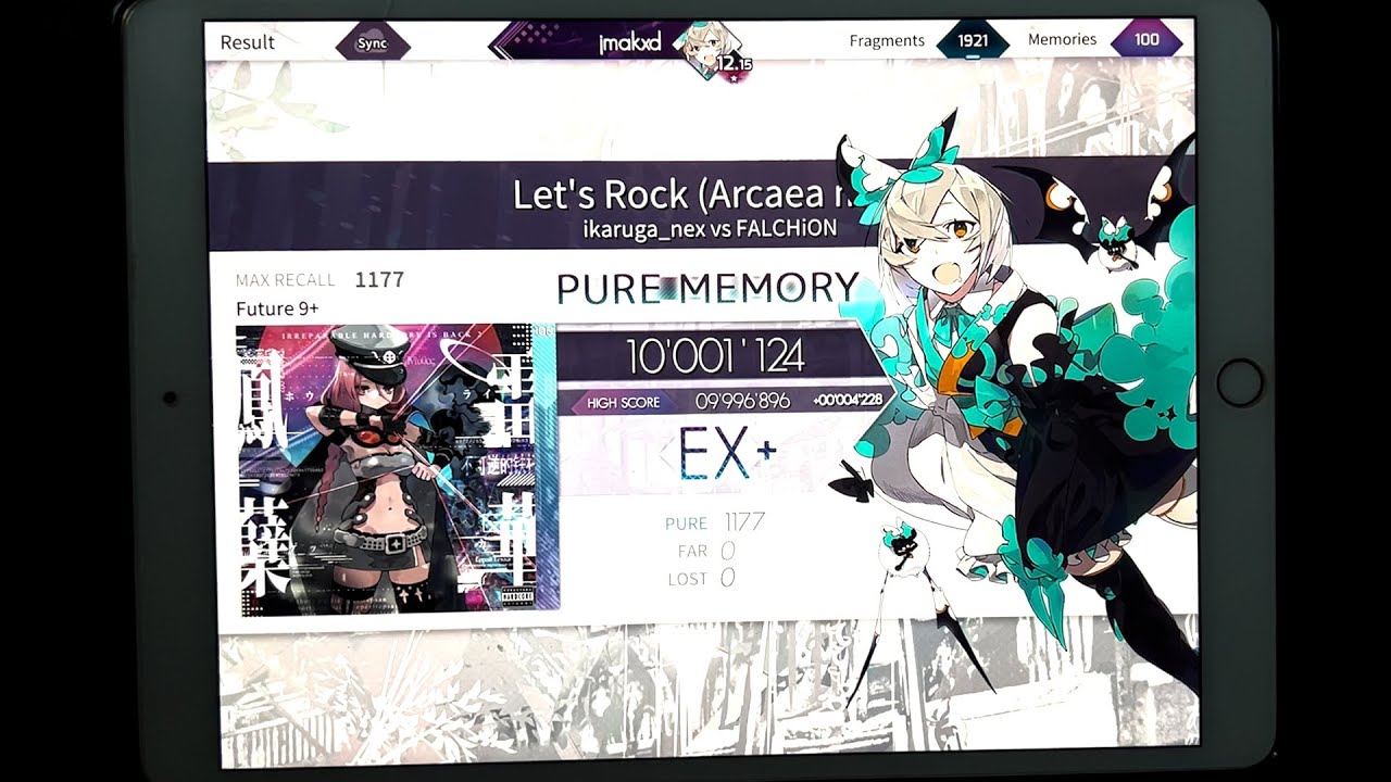 【New World Extend!】Let's Rock (FUTURE 9+) PURE MEMORY!!! 【Arcaea】 - YouTube