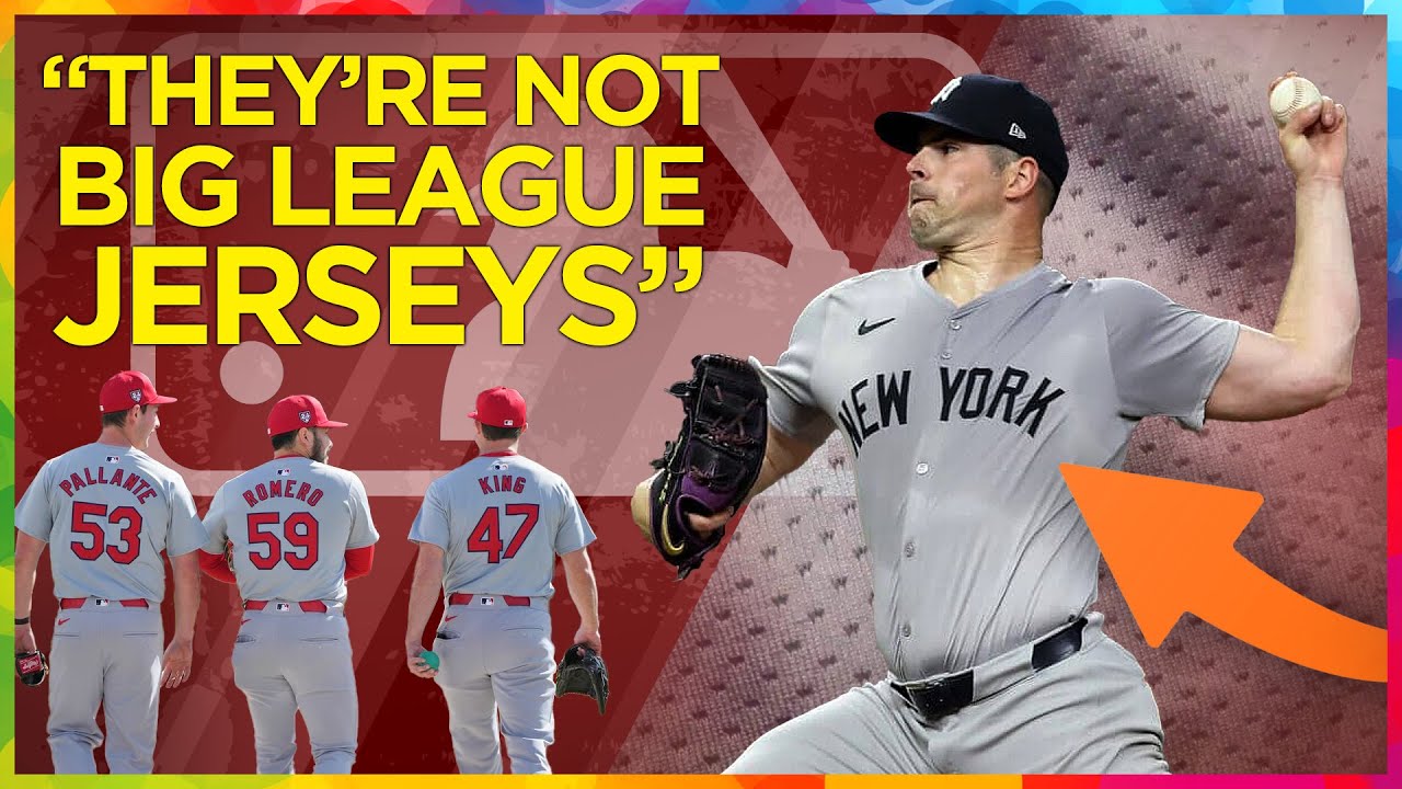 MLB Players SOUND OFF with MORE jersey problems - YouTube
