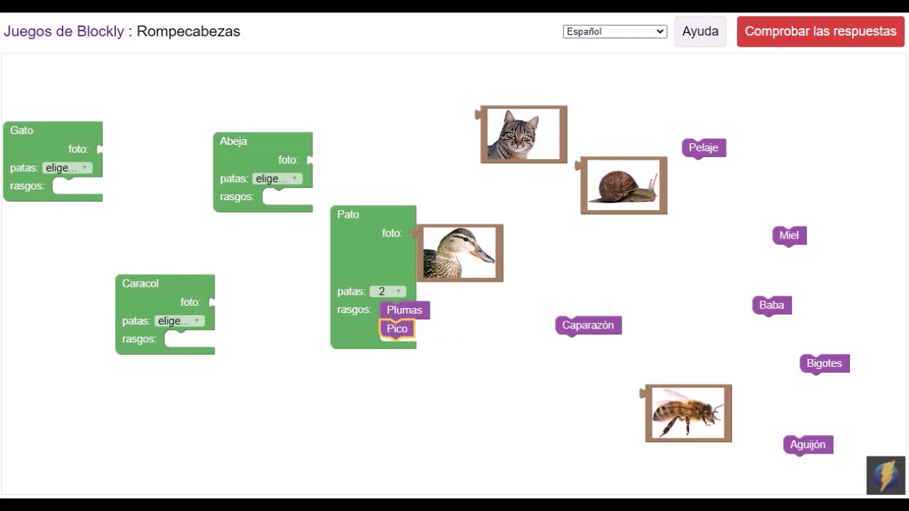 Blockly Games 1 - YouTube