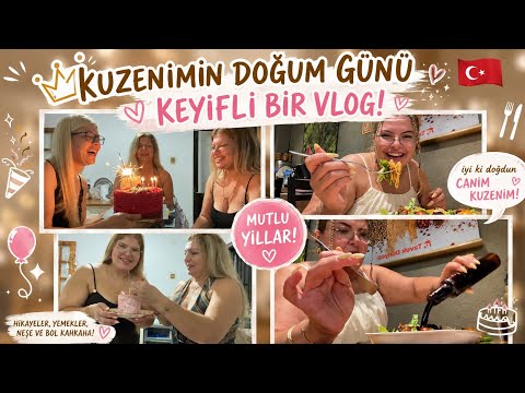 Bir güne kaç anı sığar? Sevgiliyle yemek, doğum günü ve unutulmaz anlar 🎂✨#melisates #vlog 