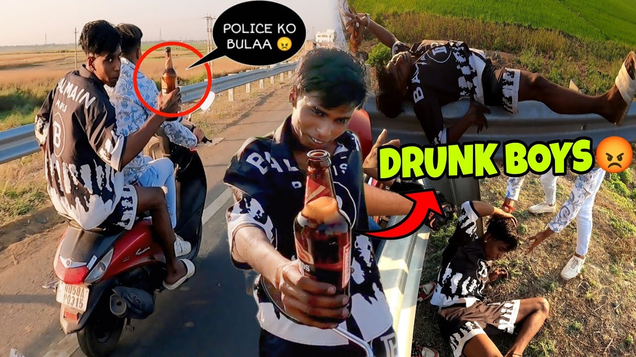 Road Rage with Drunk Boys 🥴 || Chapri Ladko Se Panga ho Gya 😡 - YouTube