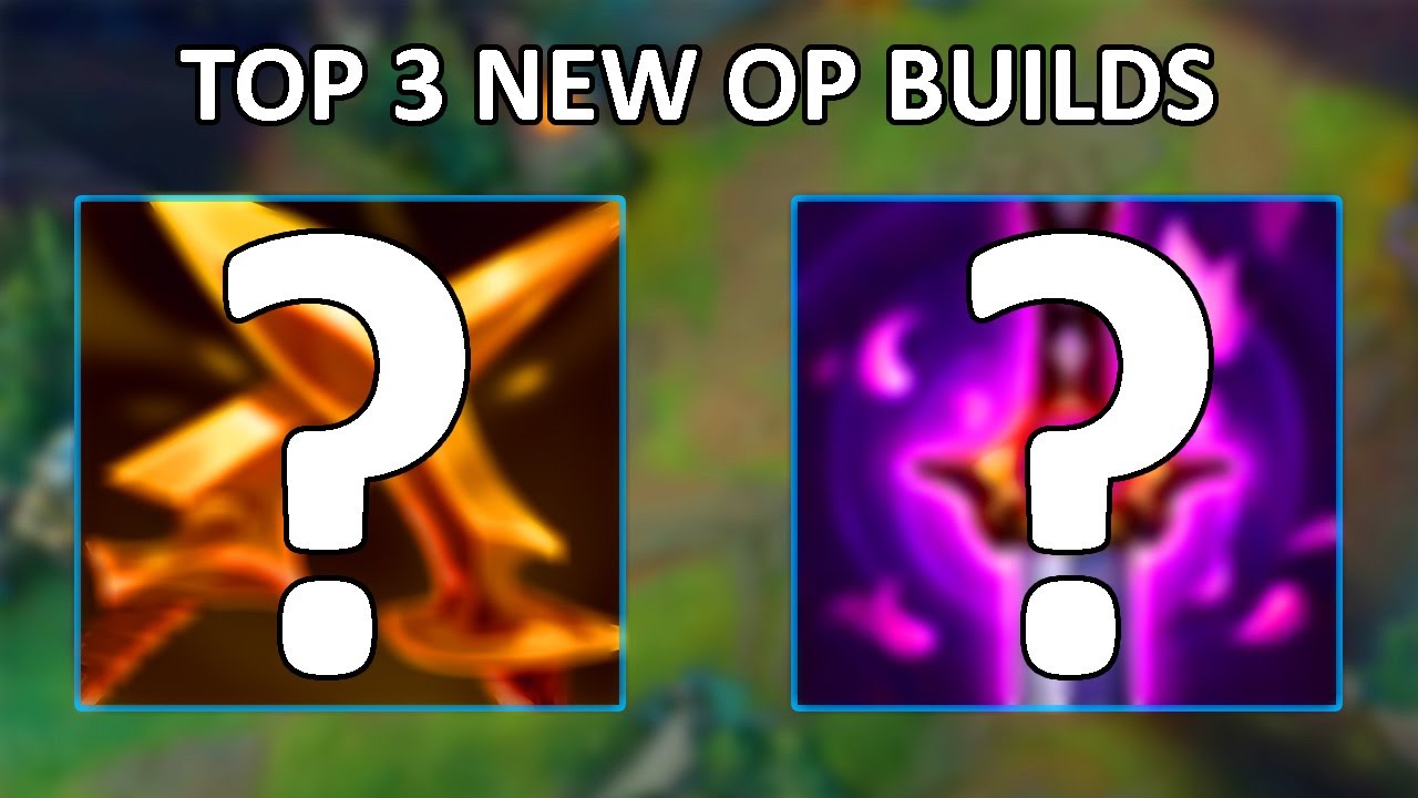 Top 3 NEW MOST OP BUILDS on Patch 13.16! - YouTube