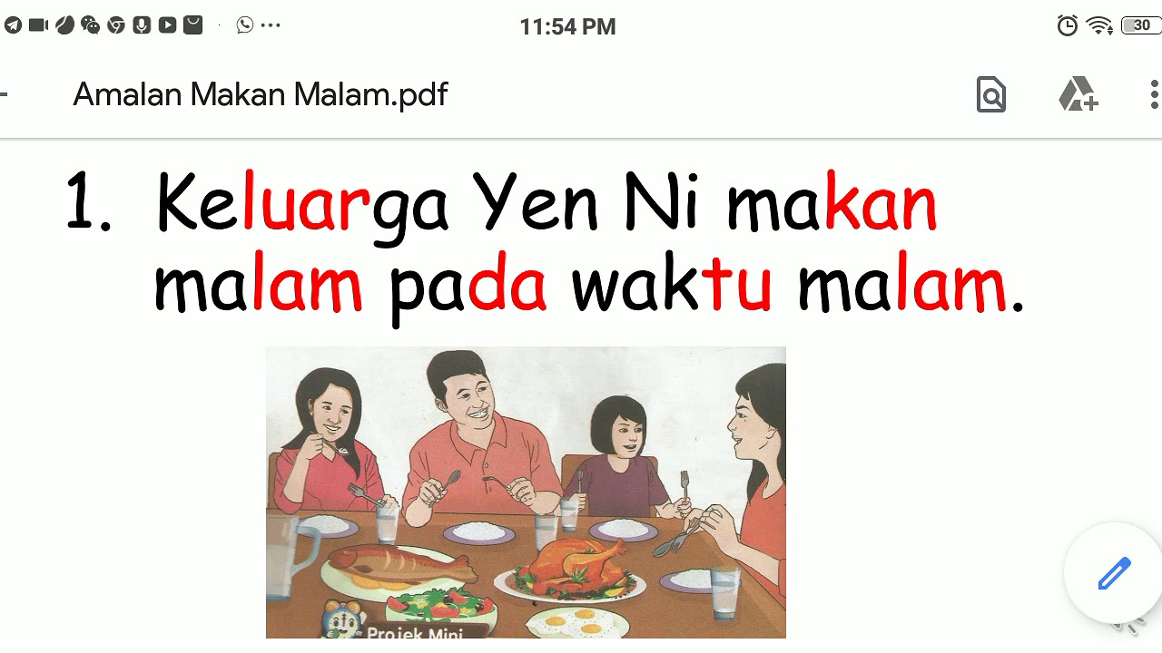 Amalan Makan Malam - YouTube