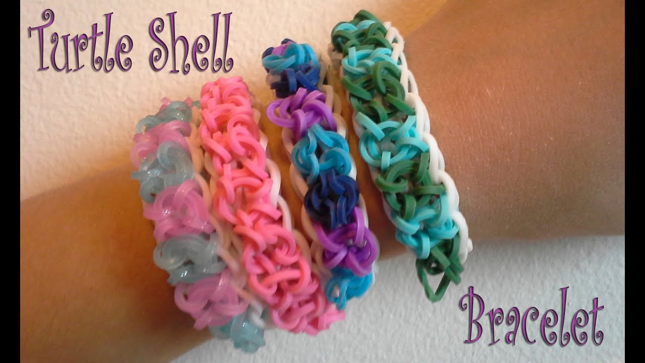 Turtle Bracelet - Rainbow Loom - YouTube