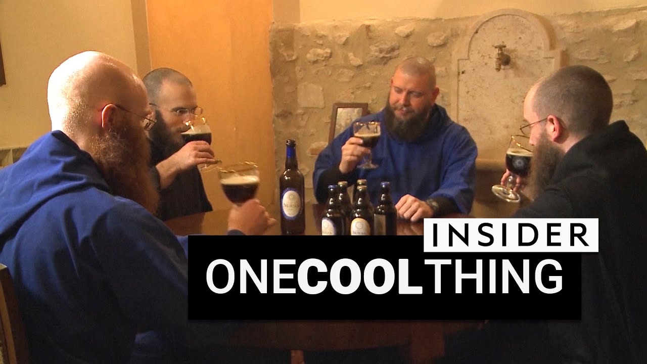 Monks brewing craft beer | One Cool Thing - YouTube