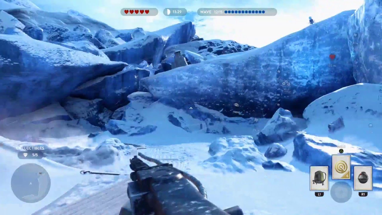 Hoth: Ice Caves Survival Gameplay - Star Wars Battlefront - 1080p [NO ...