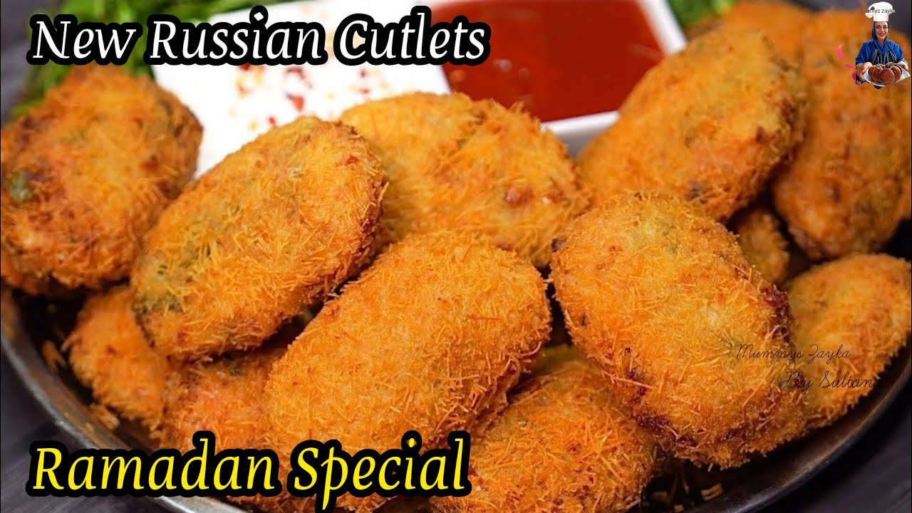 Russian Cutlet | Ramadan Special Chicken Russian Cutlet Recipe | Make ...