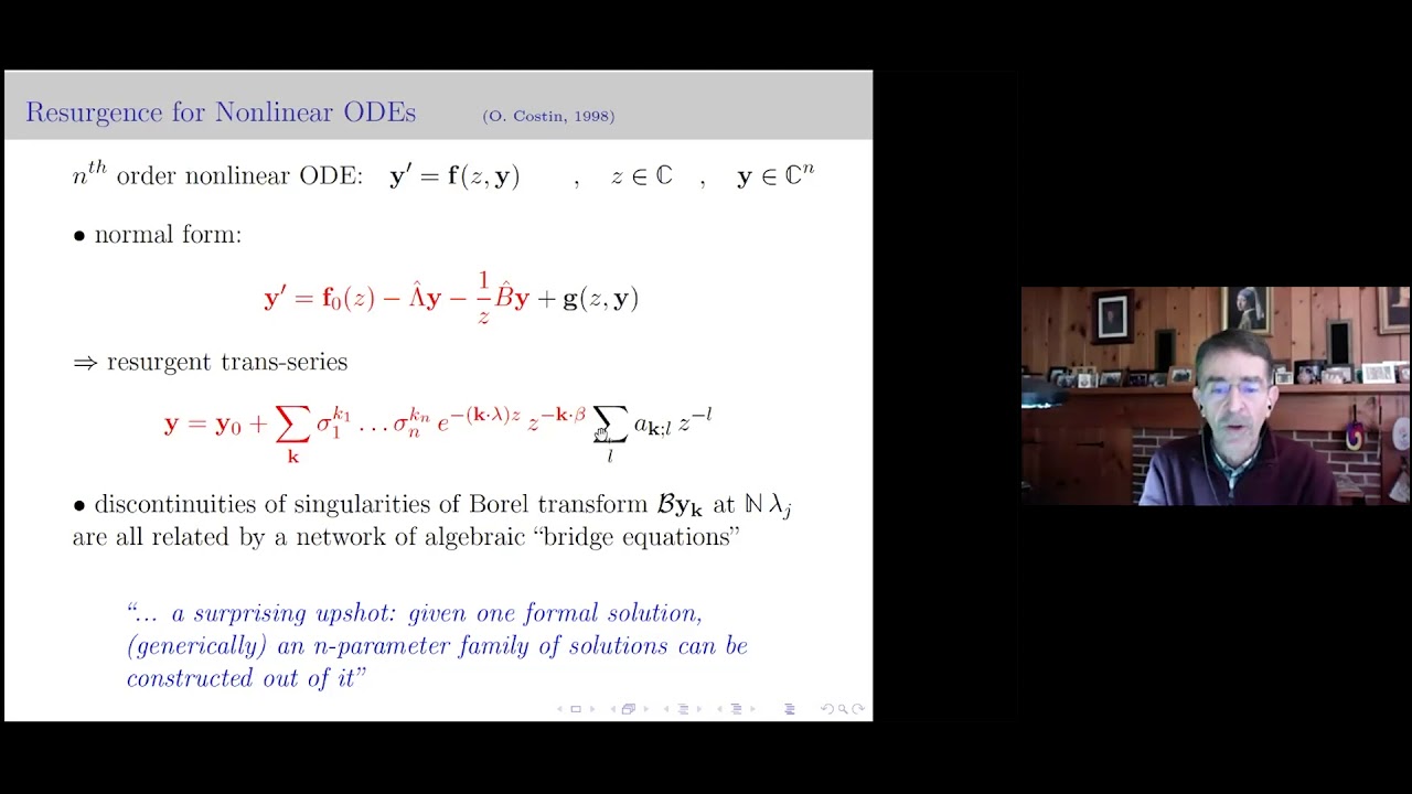 Gérald DUNNE - Resurgent Trans-series Analysis of Hopf Algebraic ...