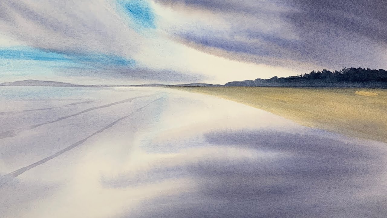 How to Paint Reflections in Watercolour - YouTube