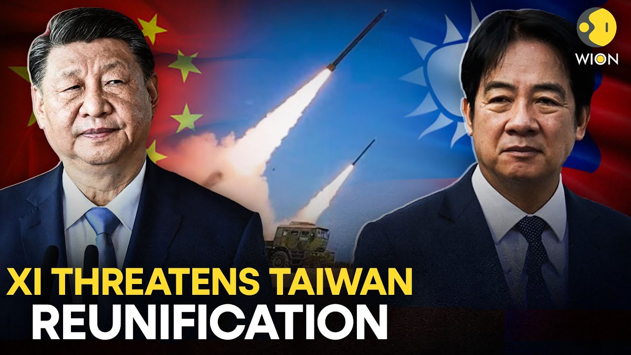 China-Taiwan Tensions LIVE: Xi Jinping Vows Reunification with Taiwan ...