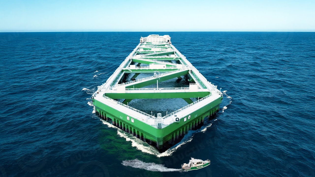 Inside the Ocean’s Largest Farm — You Won’t Believe How This Giant Ship ...