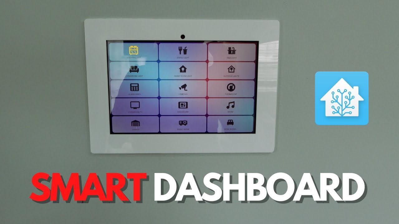 Home Assistant Smart Kitchen Dashboard - YouTube