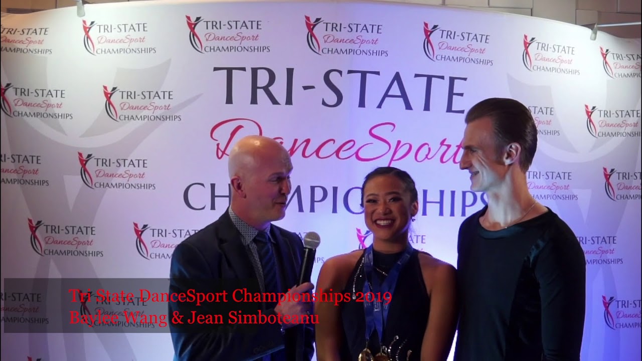 Tri State DanceSport 2019 Baylee Wang & Jean Simboteanu - YouTube