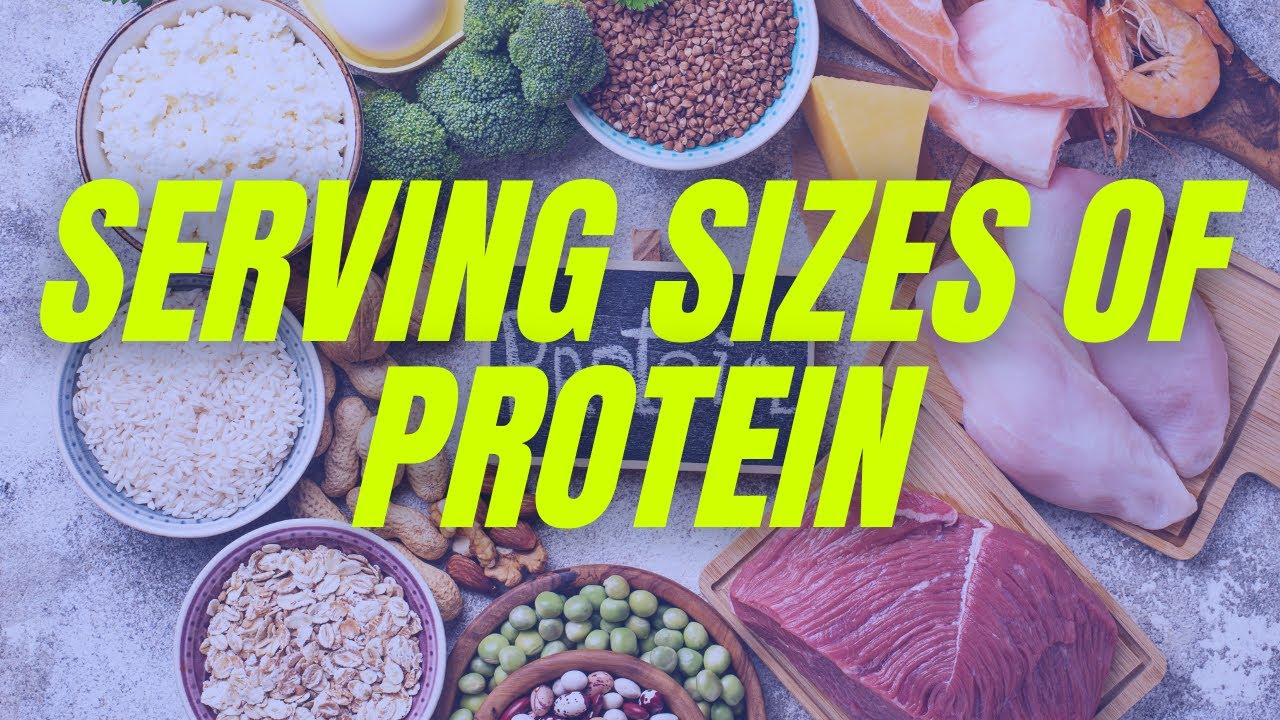 Protein Serving Size Examples - YouTube