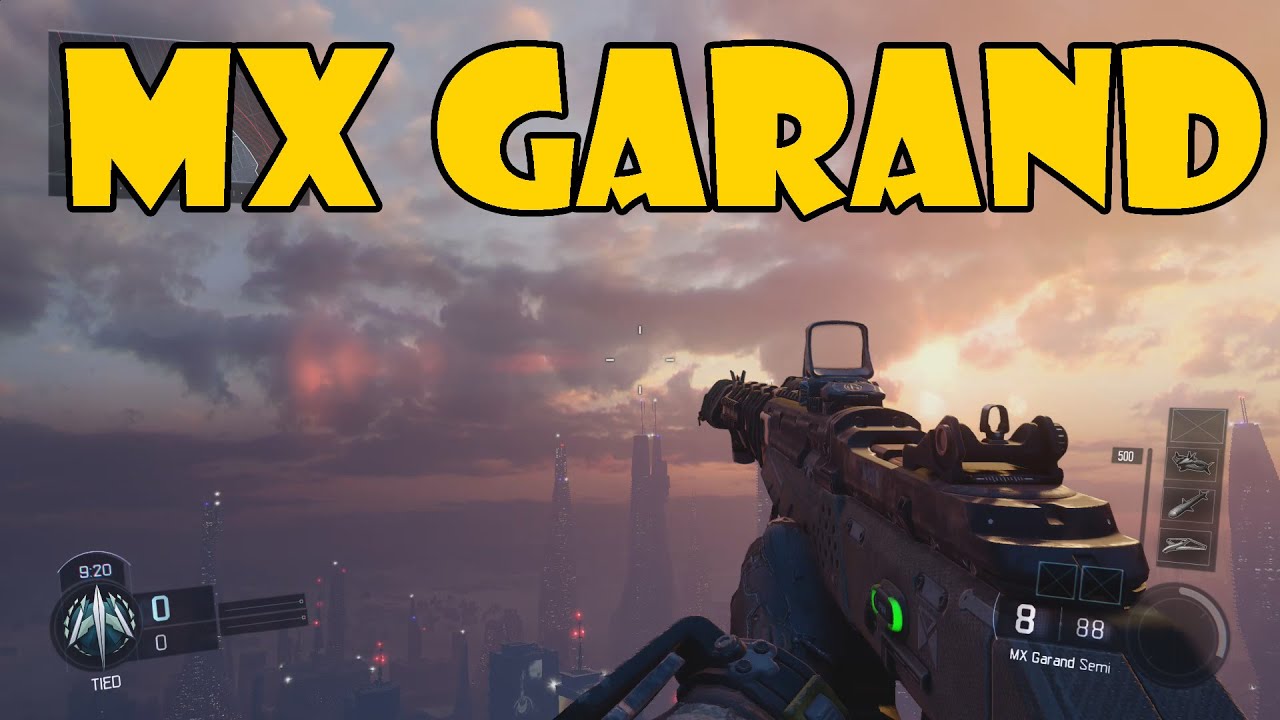 NEW MX GARAND GAMEPLAY + UNBOXING (Black Ops 3 New Weapons / Guns ...