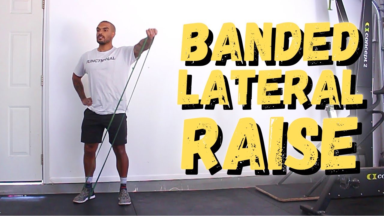 Movement Demo | Single Arm Banded Lateral Raise - YouTube