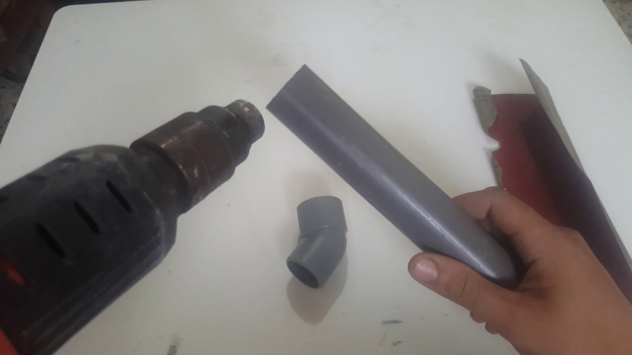 Faire une Emboiture pvc العمل على أنابيب Pvc - YouTube