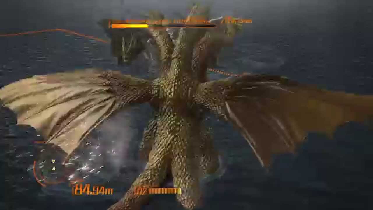 GODZILLA (PS4): God of Destruction Mode - Invade - King Ghidorah (Stage ...