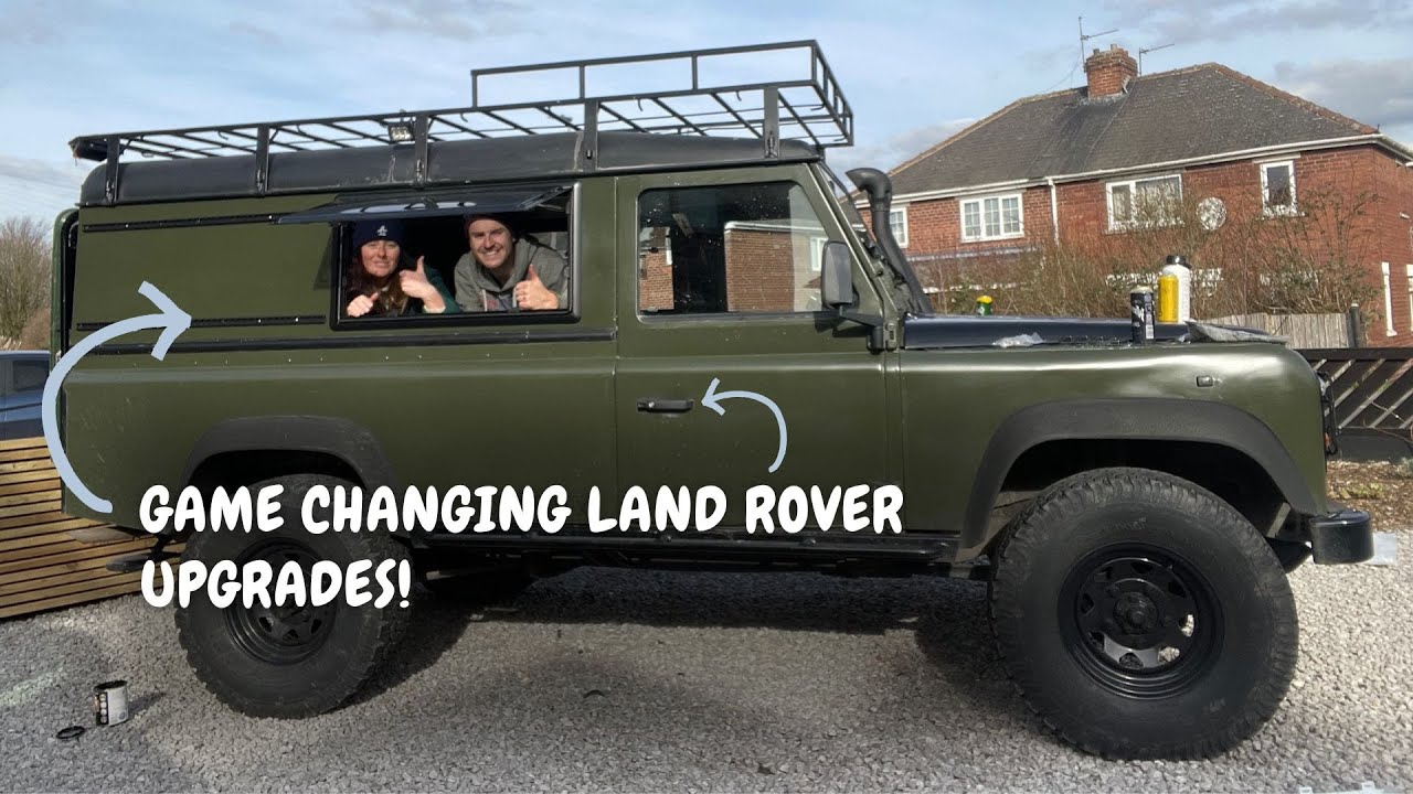 Land Rover Part 10: Installing Unwin Rails, Upgrading to New Locks ...