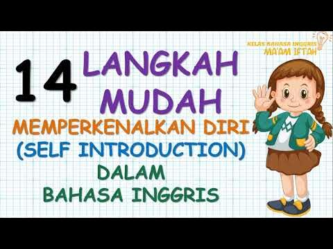 SELF INTRODUCTION | MEMPERKENALKAN DIRI DALAM BAHASA INGGRIS # ...
