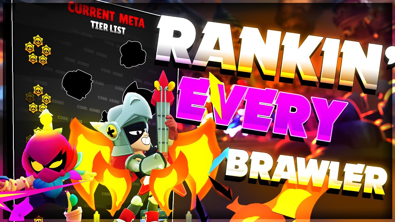 Tier List Ranking ALL Brawlers! May 2024 - YouTube