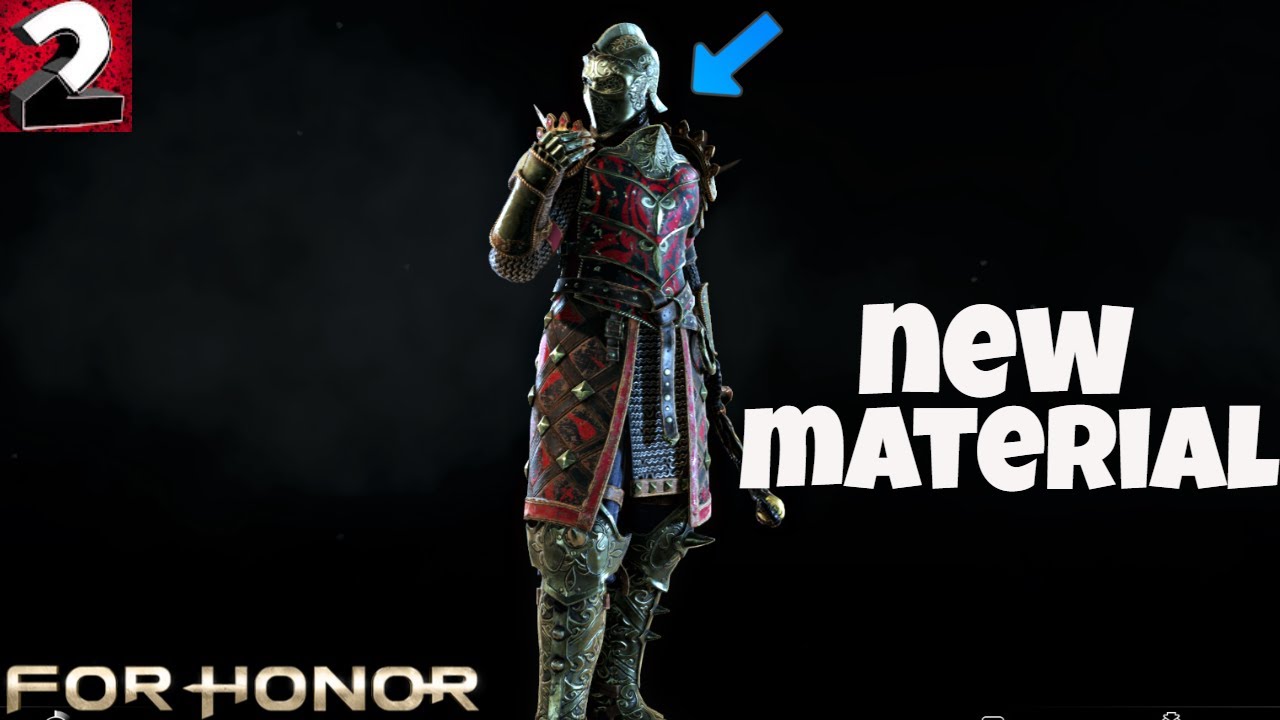 For Honor- New Material!! (Corroded Green) - YouTube