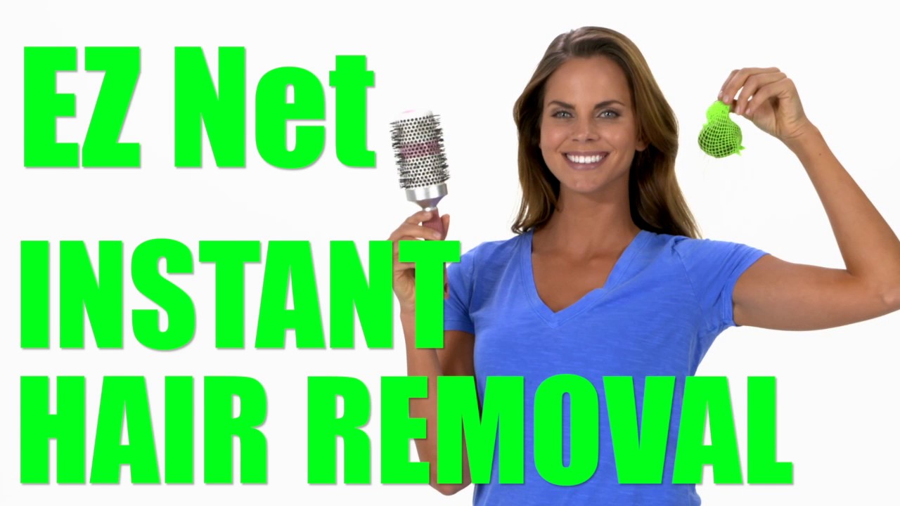 Miraculous new invention Ez Net. Remove yucky hair from your brush in ...