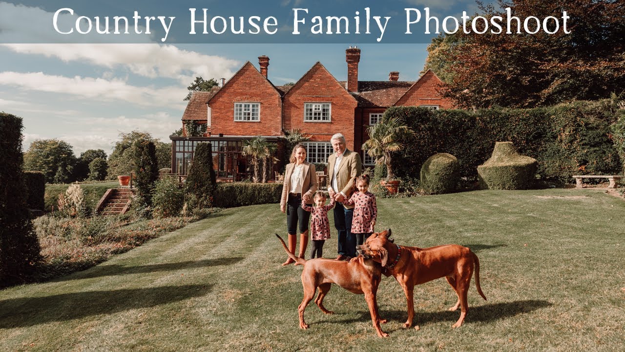 Family Photoshoot at Picturesque Country House & Vineyard, Ania Photo ...