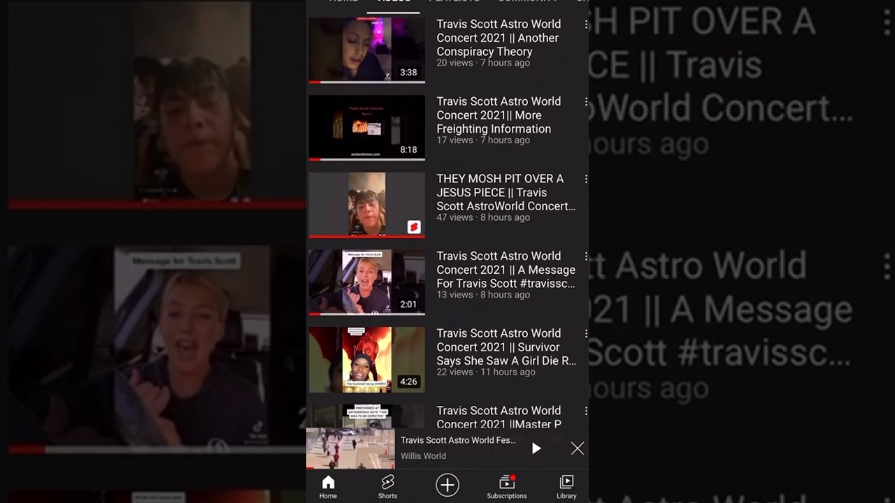 Travis Scott Videos Post On Dabesonearth Channel - YouTube