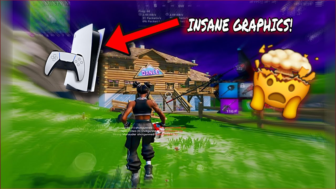 Fortnite MOBILE with PS5 GRAPHICS! 😱 (INSANE) - YouTube